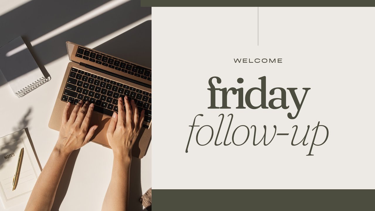 Friday Follow-up 3.1.24 - YouTube