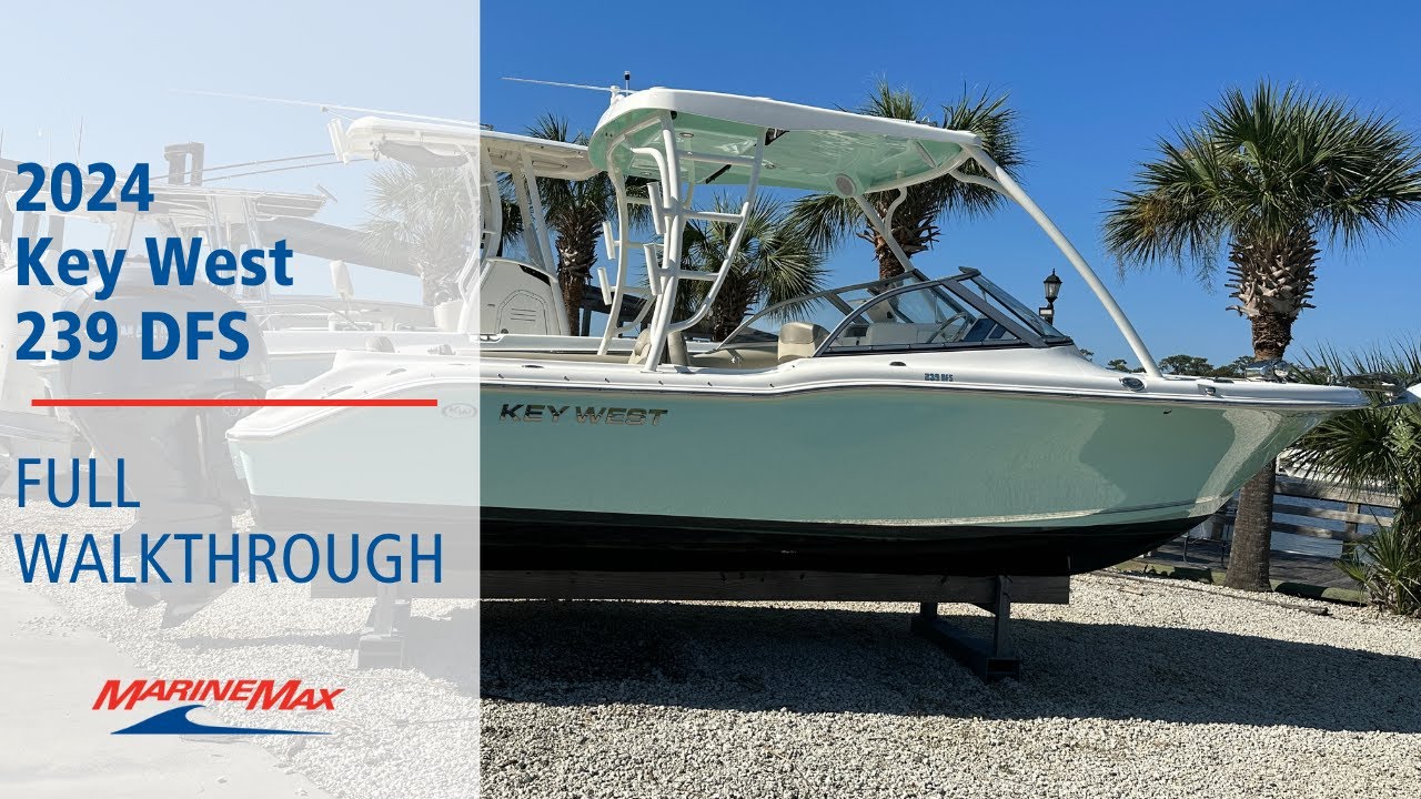 2024 Key West 239 DFS Available at MarineMax Savannah - YouTube