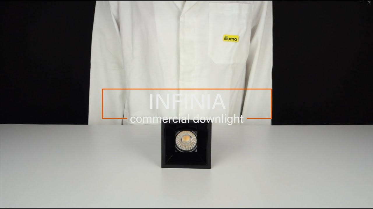 Illuma Lighting - Commercial Downlights - Infinia - YouTube