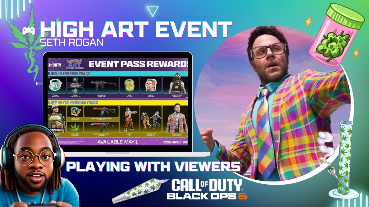 🔴 LIVE BLACK OPS 6 SEASON 3 (SETH ROGEN EVENT PASS, NEW MAPS & WEAPONS ...