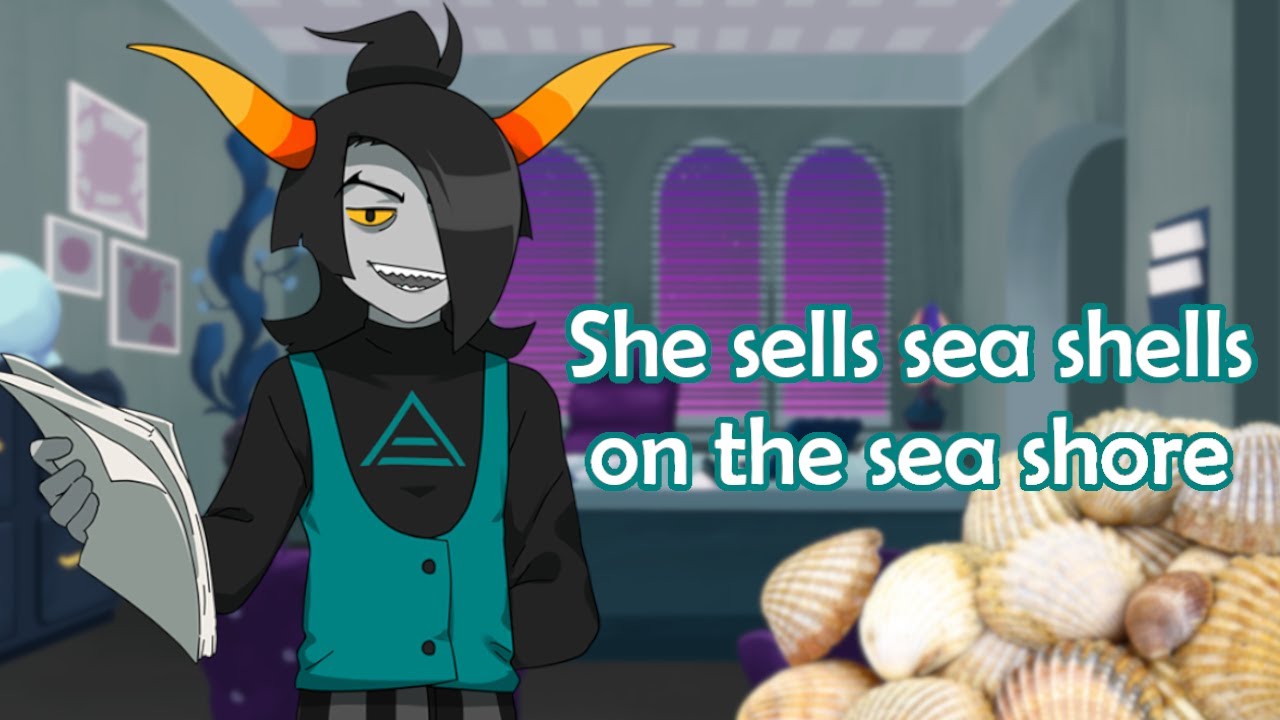 Tagora talks about sea shells || Hiveswap: Friendsim Edit - YouTube