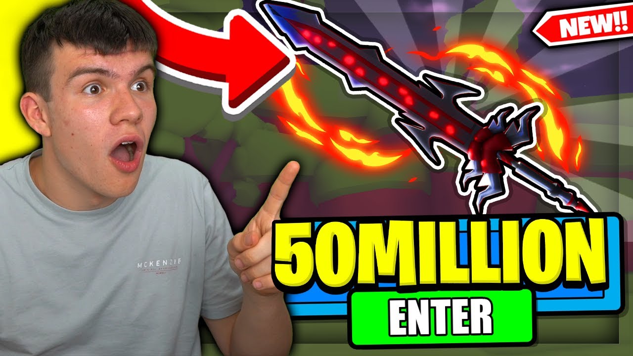 *NEW* ALL WORKING 50M EVENT UPDATE CODES FOR SWORD SIMULATOR! ROBLOX ...