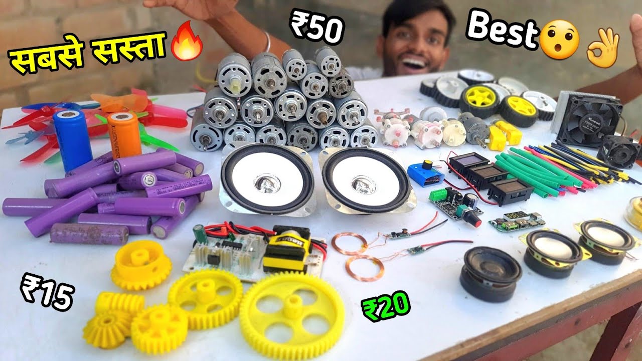सामान का खज़ाना Electric Components Unboxing😍🔥 | Electronic Components ...