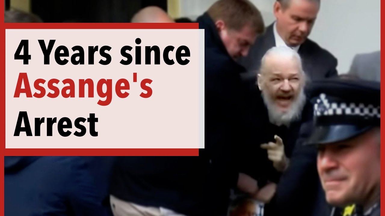 Where is Julian Assange now? 4 Years After his Arrest - YouTube