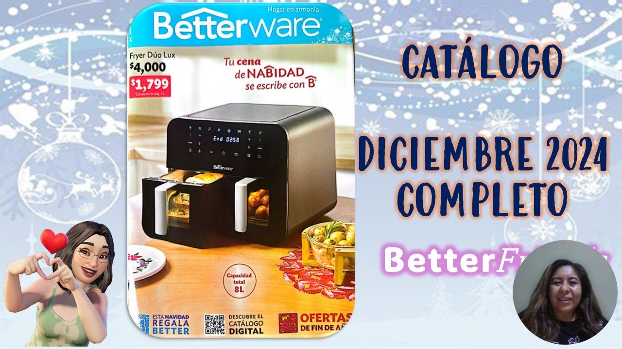 CATÁLOGO COMPLETO DICIEMBRE 2024 DE BETTERWARE - YouTube