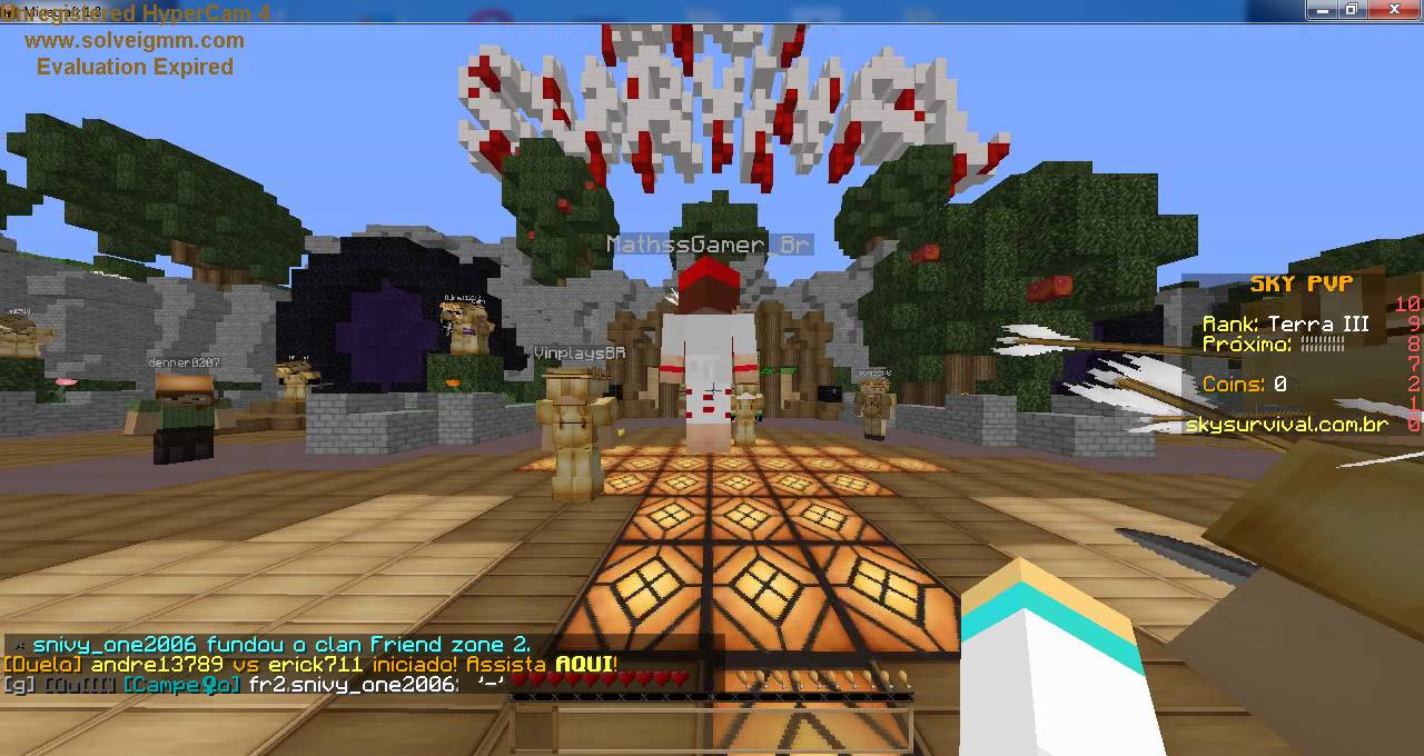 minecraft hacker server lugin nick:PlayDecoy_ISG hacker - YouTube