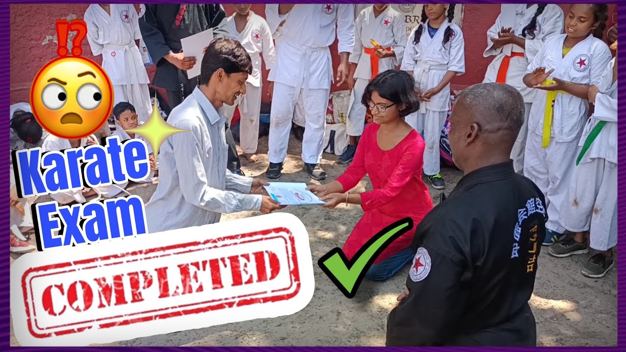 Grand Karate Exam Certificate Ceremony by Sensei Durga Rao #karate ...