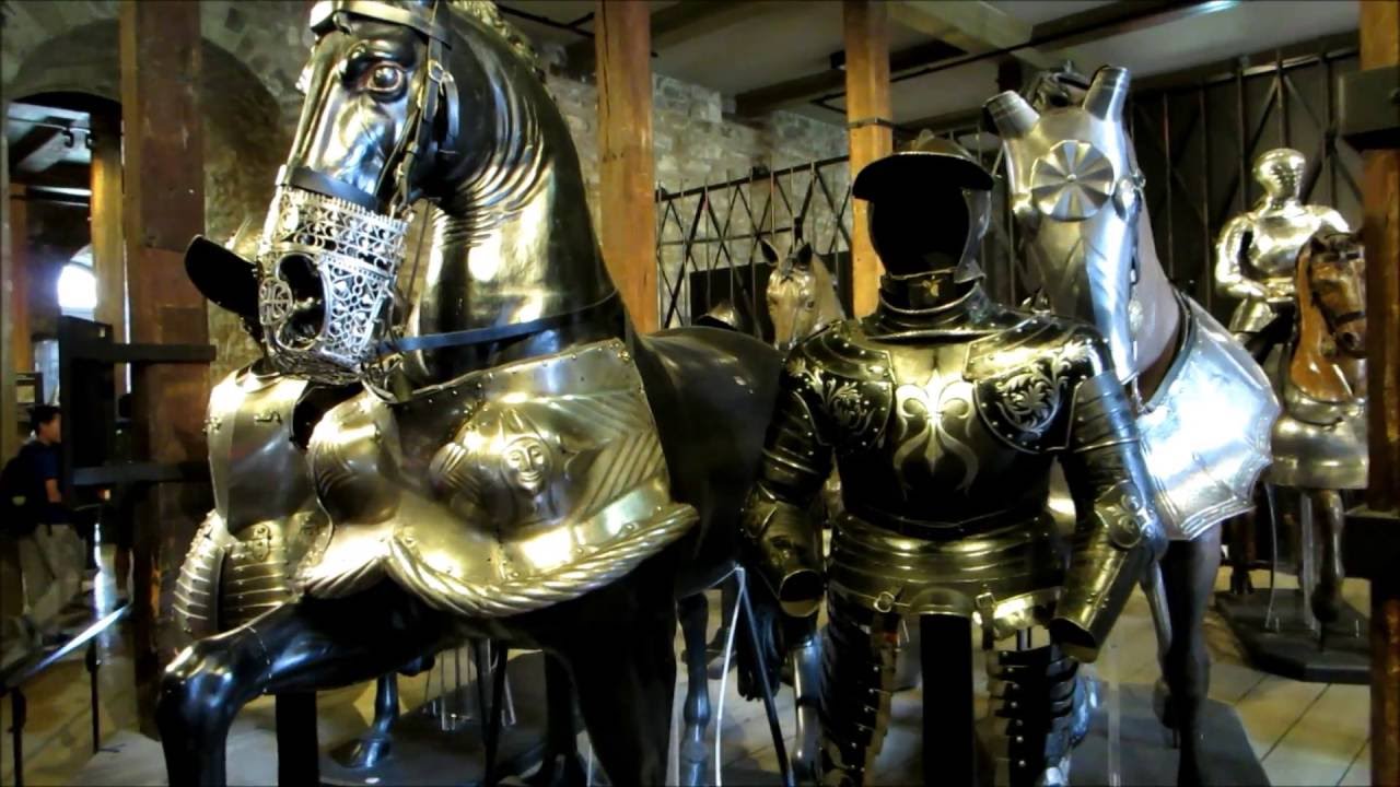 Awesome armor and weapons in the Tower of London - YouTube