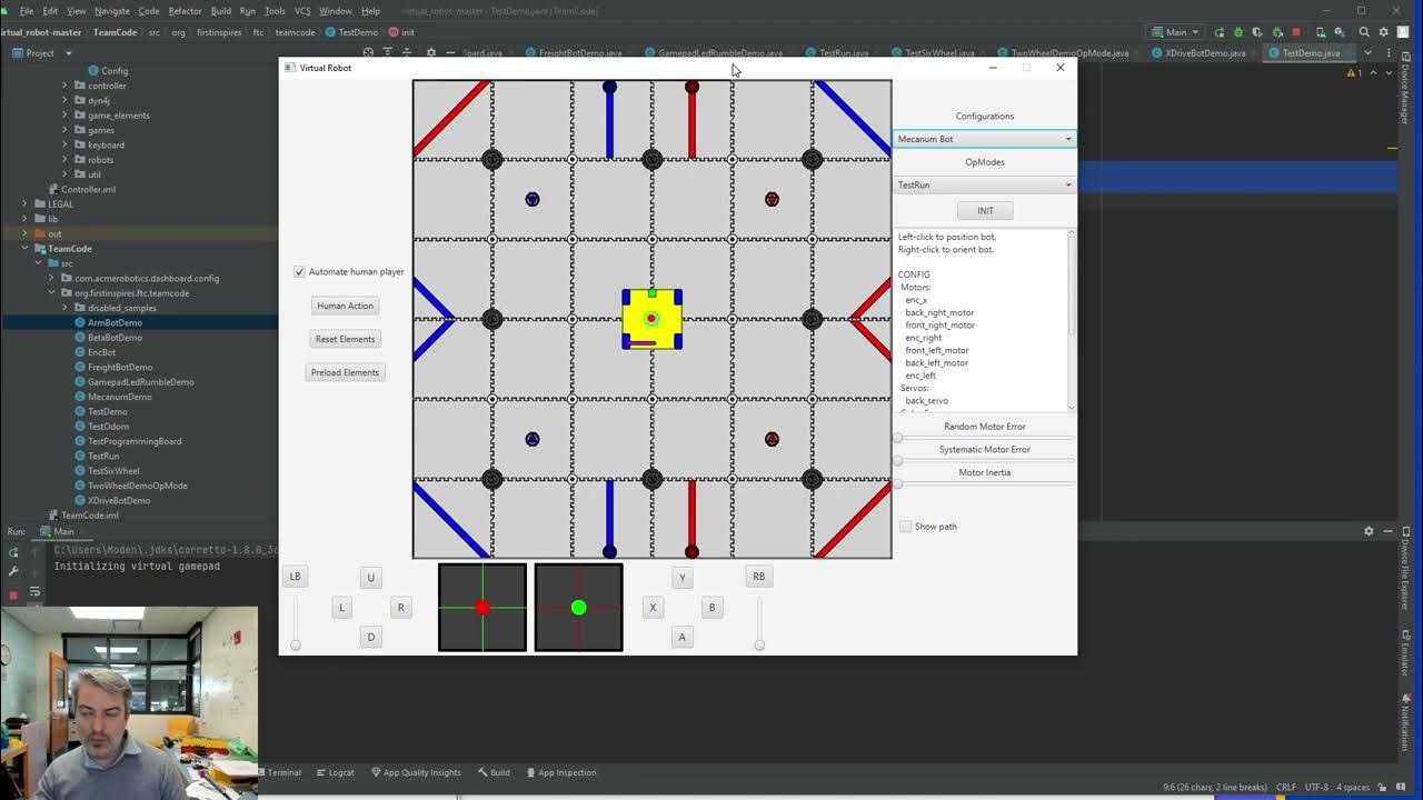 Java Simulation 1 - YouTube