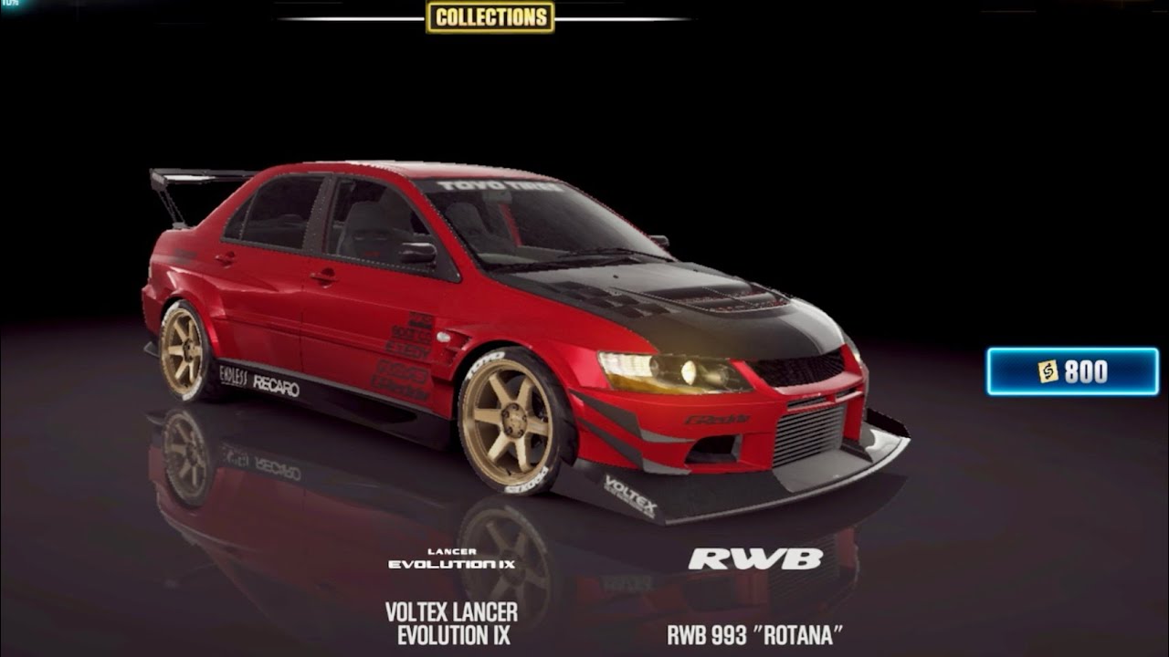 Voltex Lancer Evolution IX | Collections | CSR2 - YouTube