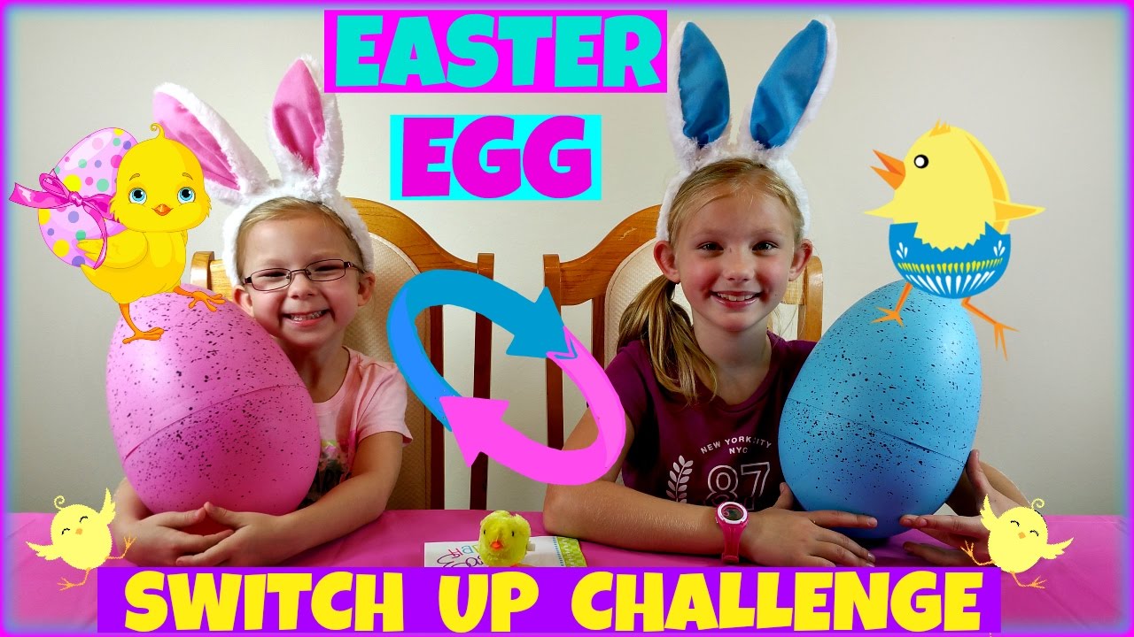 EASTER EGG SWITCH UP CHALLENGE - Magic Box Toys Collector - YouTube
