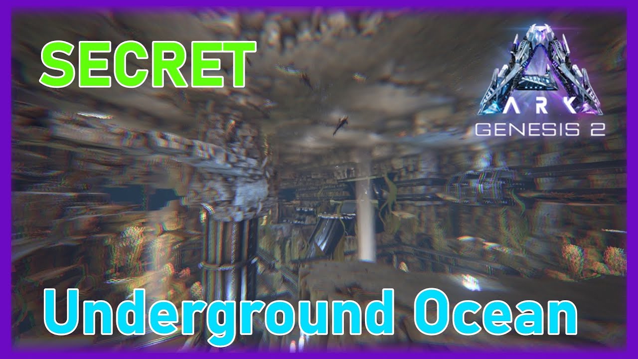 ARK: Genesis Part 2 SECRET Ocean! - All entrances with coordinates ...