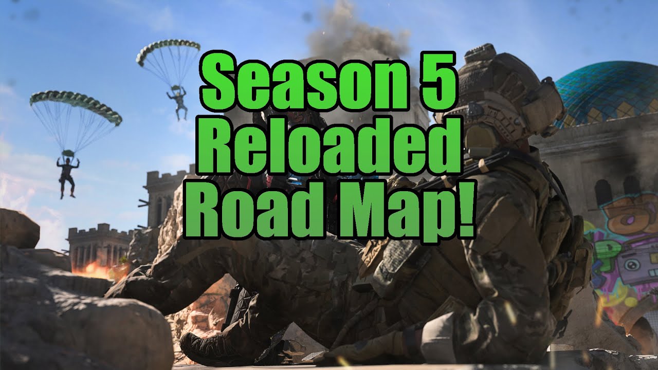 Warzone 2 Season 5 Reloaded Road Map! Another MP5?! New OP Pistol? And ...