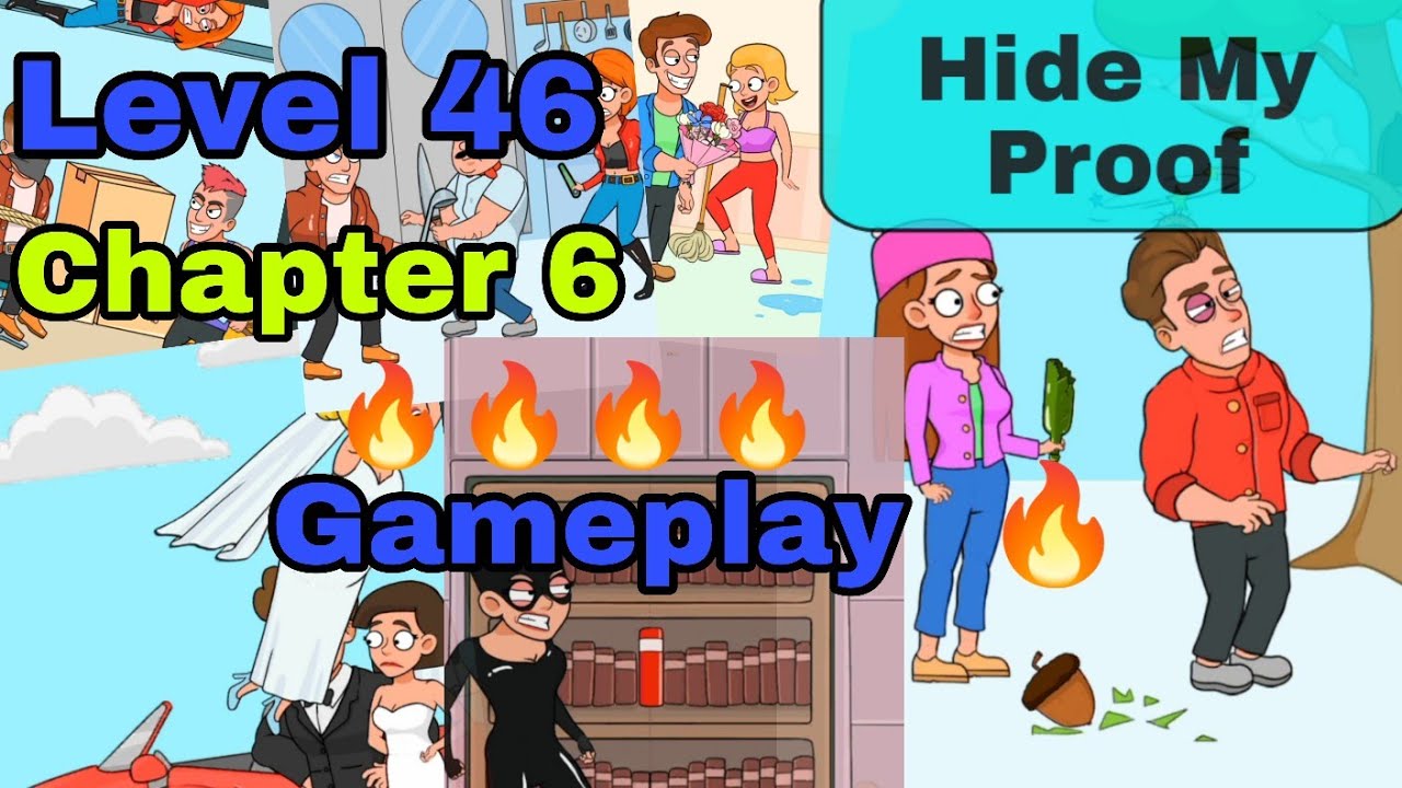 Hide My Proof 🔥 | Gameplay level 46 to chapter 6 | all level solutions ...