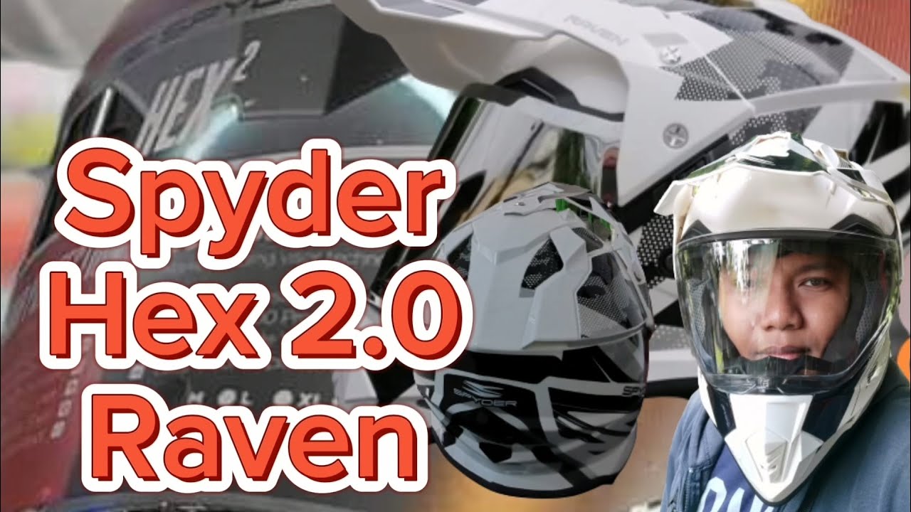 Spyder Hex 2.0 raven, mabilisang quick unboxing - YouTube