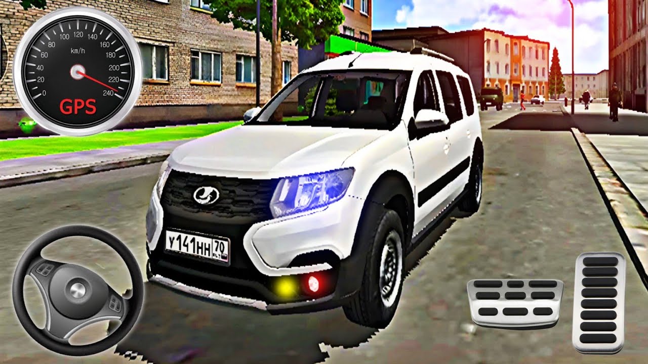Lada Largus Car Simulator - Russian Car Simulator Dacia Logan MCV ...