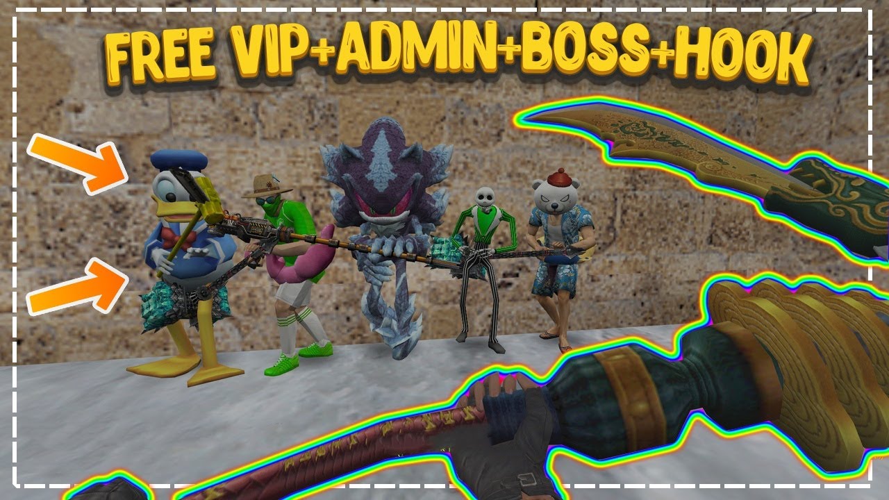 FREE VIP+ADMIN+BOSS+HOOK | CS 1.6 Зомби сервер №901 - YouTube
