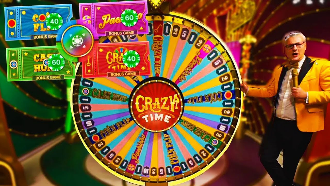 I PLAYED CRAZY TIME & ONLY BET ON THE GAME SHOWS! *HUGE BETS* - YouTube