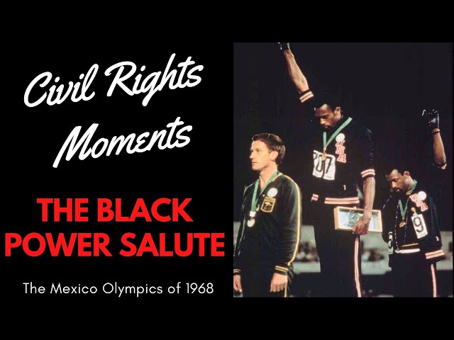 Black Power Movement Olympics