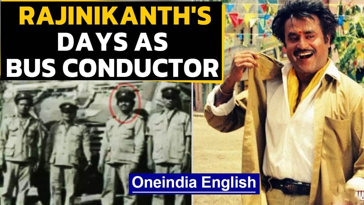 Rajinikanth's days as bus conductor | Happy birthday Thalaiva ...