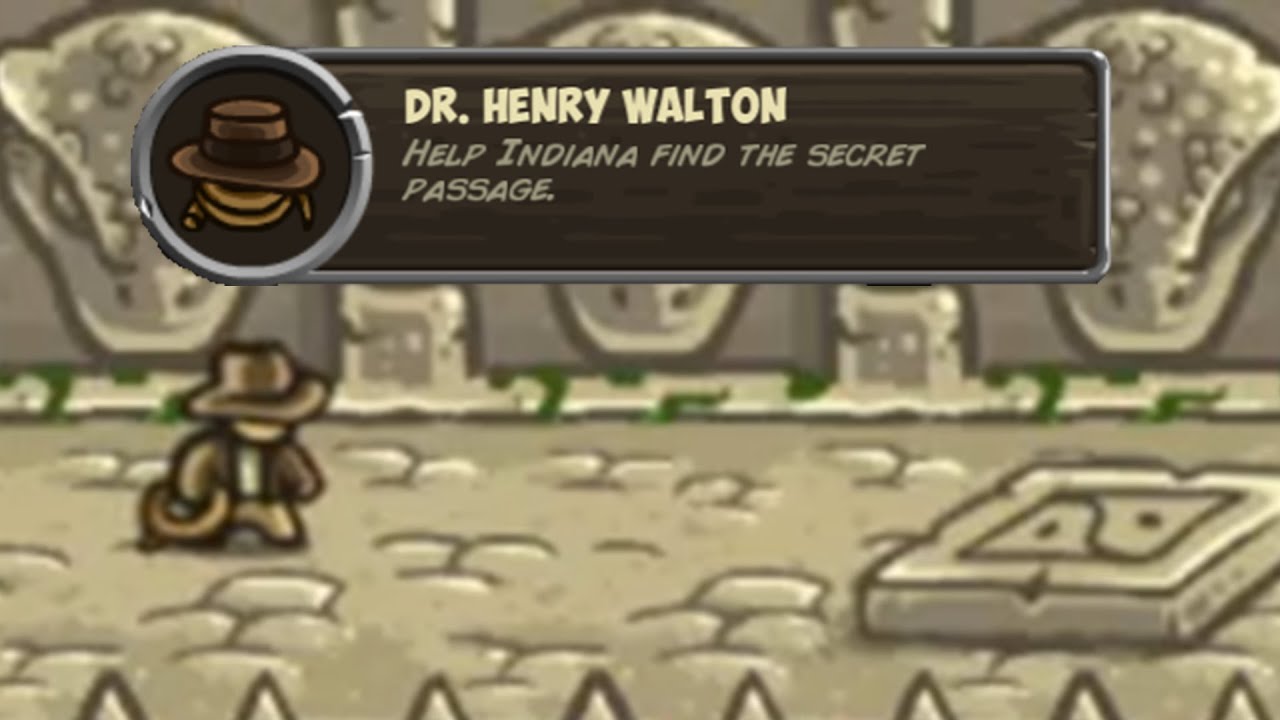 Dr. Henry Walton - Help Indiana Find the Secret Passage | Kingdom Rush ...