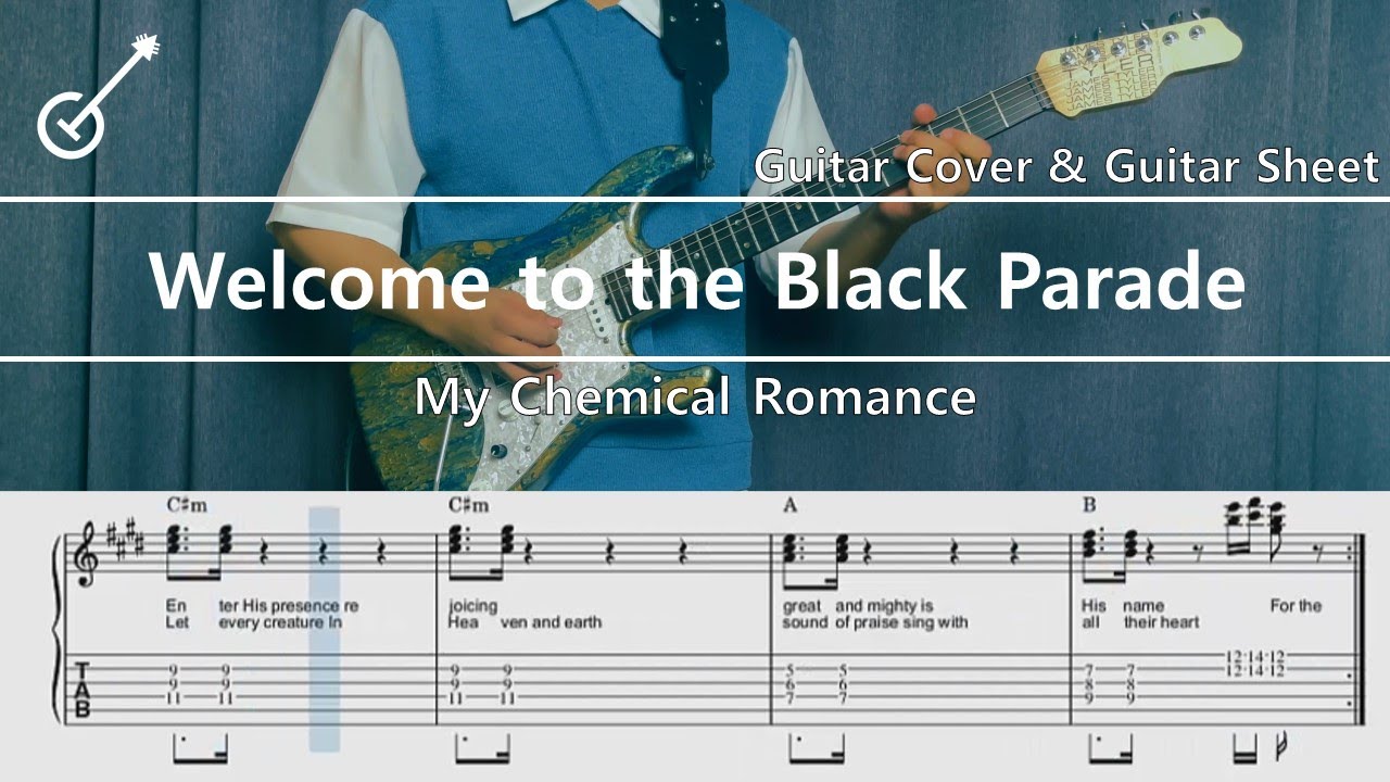 [My Chemical Romance]-Welcome To The Black Parade-Guitar Cover, Guitar ...