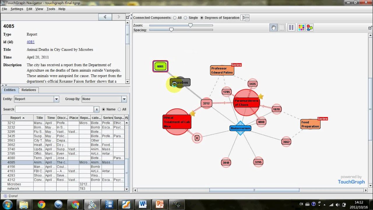 touchgraph - YouTube