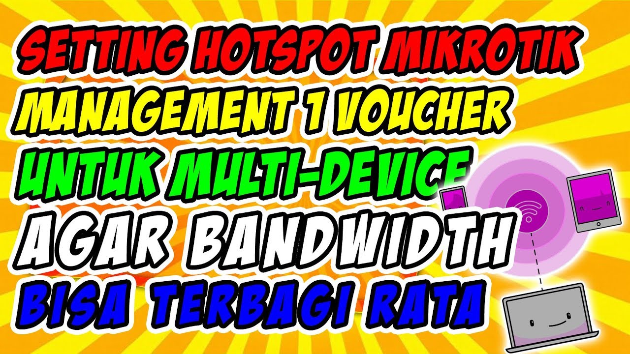 Setting 1 Voucher Hotspot untuk Multi Device - YouTube