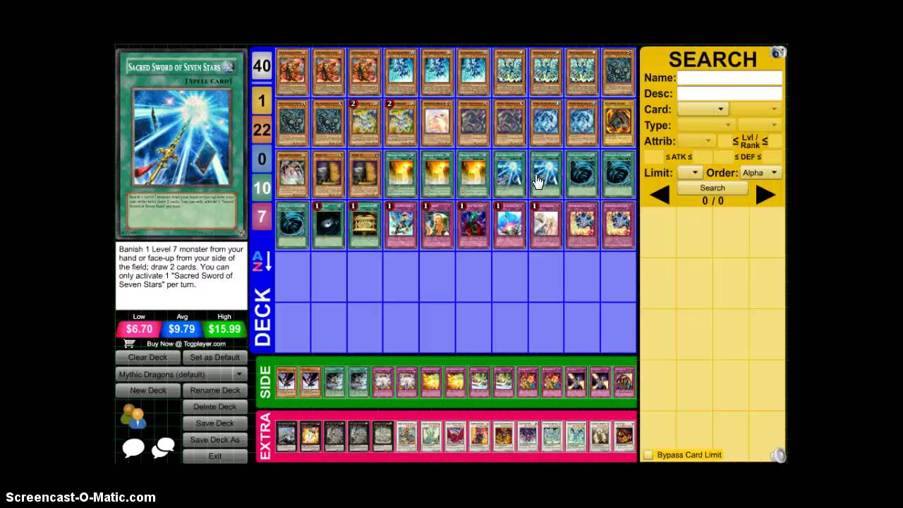 Mythic Dragon Ruler Deck Profile (Sixth Sense Format) - YouTube