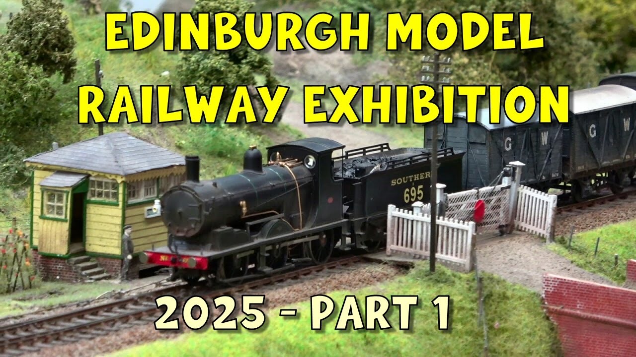 Edinburgh Model Railway Exhibition 2025 – Part 1 - YouTube