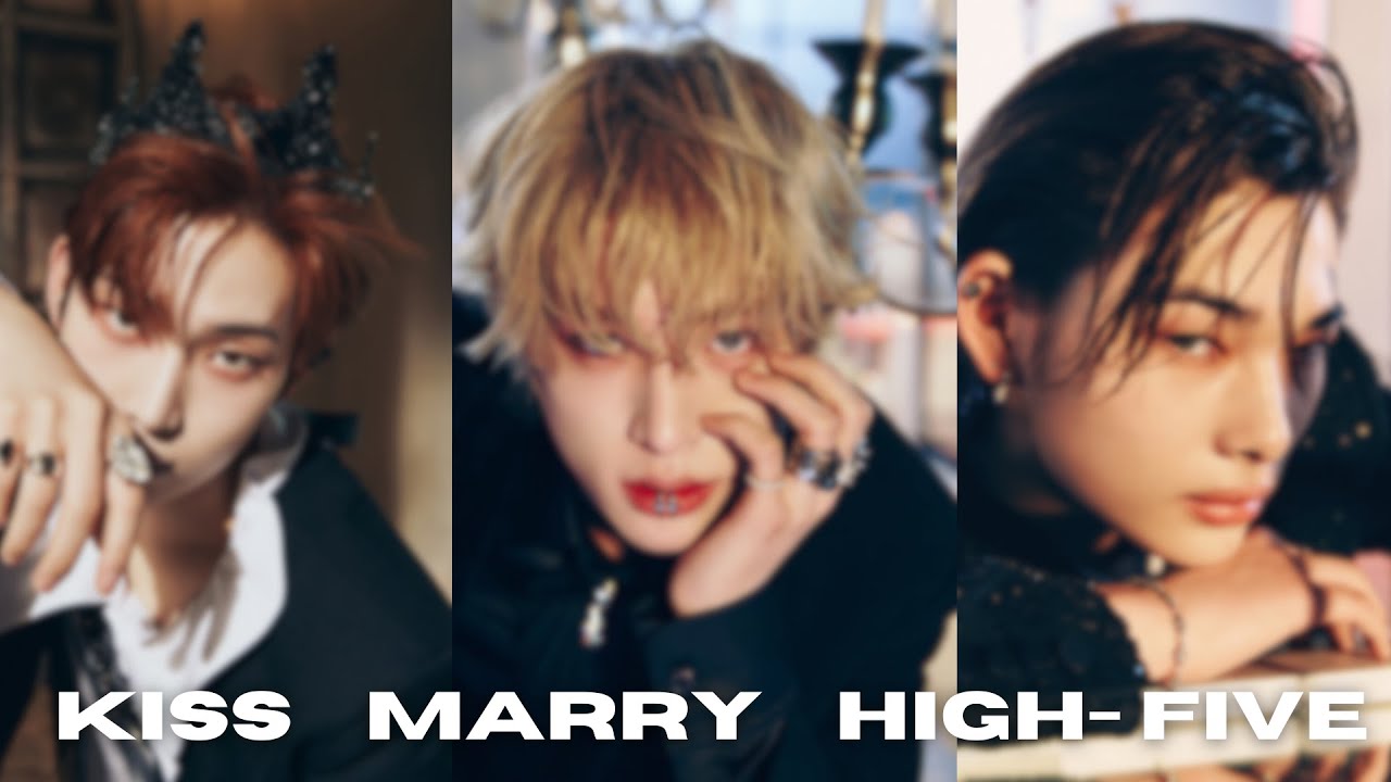 Kpop Kiss,Marry,High-Five | Same Group - YouTube