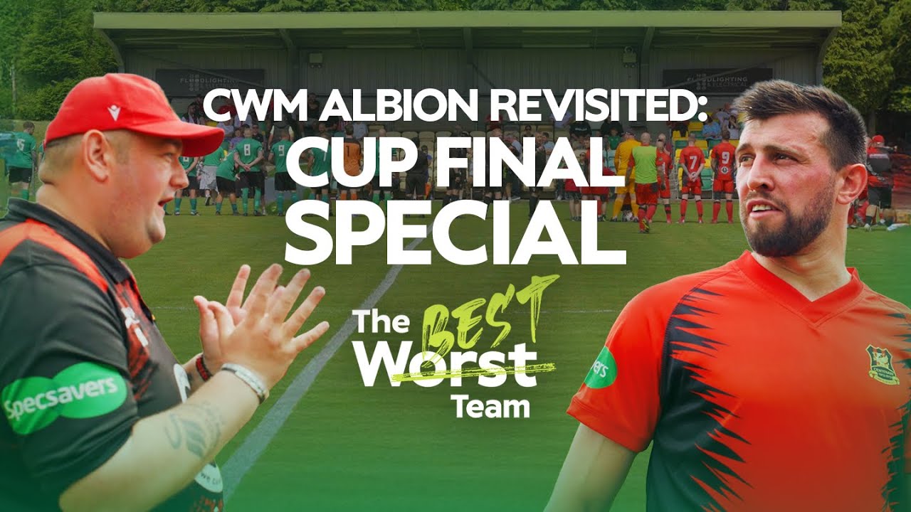 From Worst Team To Cup Finalists - Can Cwm Albion Win The Cup? - YouTube