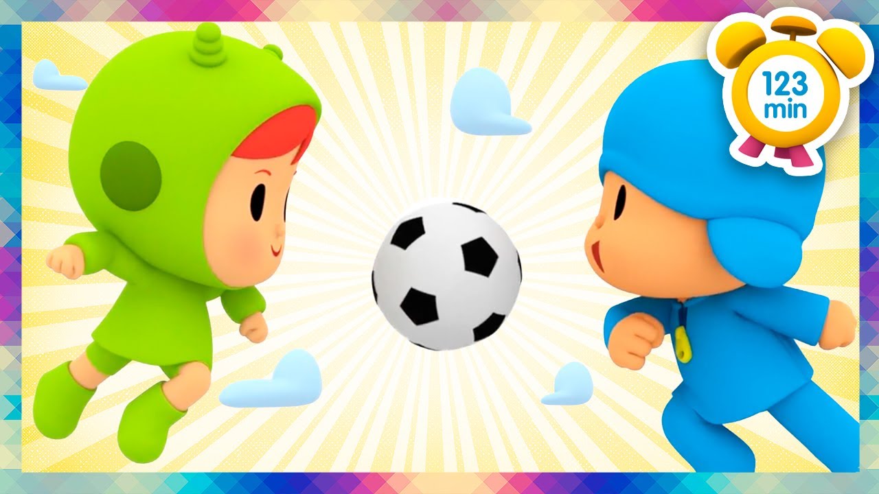 ⚽️ POCOYÓ ESPAÑOL -Partido del Mundial de Fútbol Qatar 2022 [123 min ...