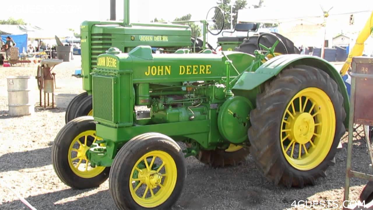 ANTIQUE JOHN DEERE TRACTORS YouTube