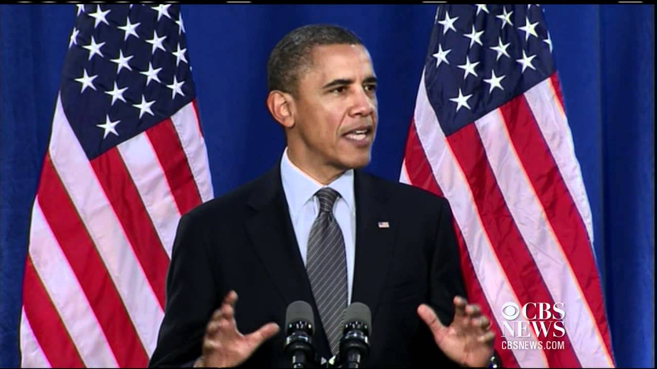 Obama admits "fine" gaffe - YouTube