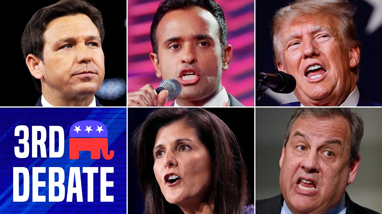 LIVE: 2024 Republican Presidential Debate AND Trump rally - YouTube