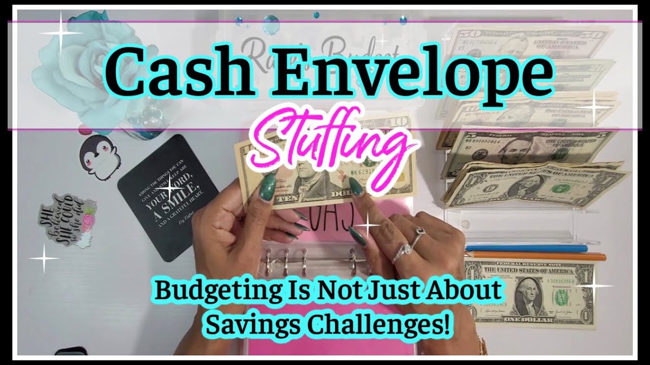 Weekly Cash Envelope Stuffing🤑 | Did You Spend All Your Money? It's Ok ...