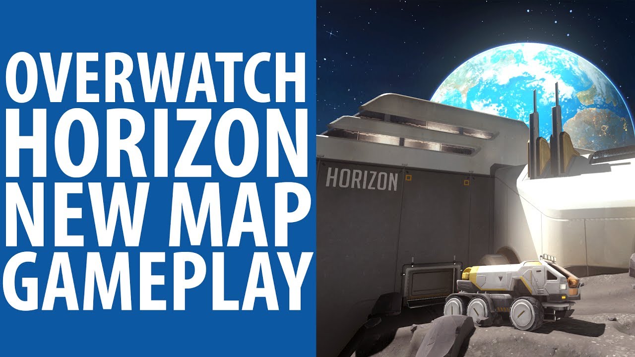 Overwatch Horizon gameplay and map fly-through - YouTube