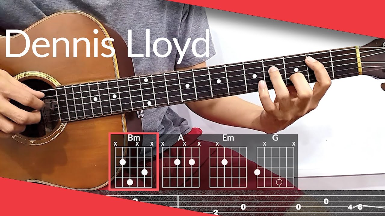 The Way (Dennis Lloyd) Guitar Tutorial | Tab, Chords - YouTube