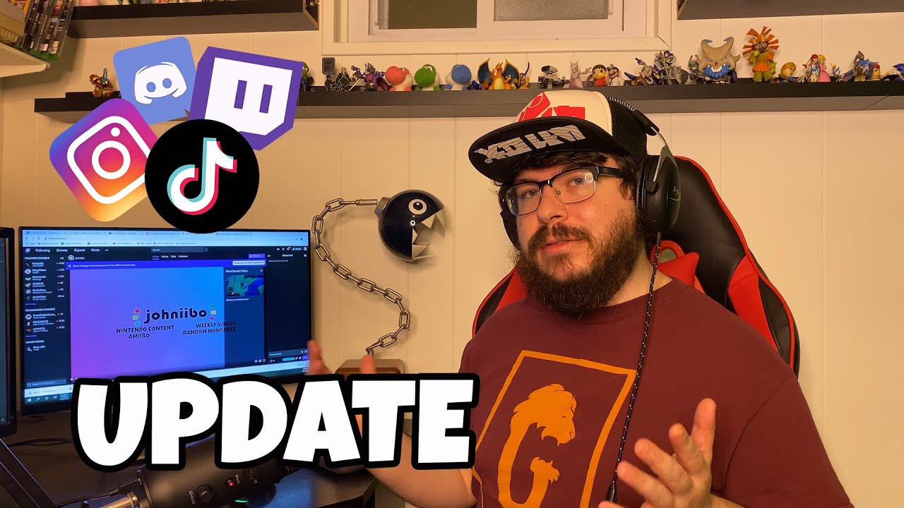 Update Video! Twitch, Tik Tok, Instagram, Youtube and more! - YouTube