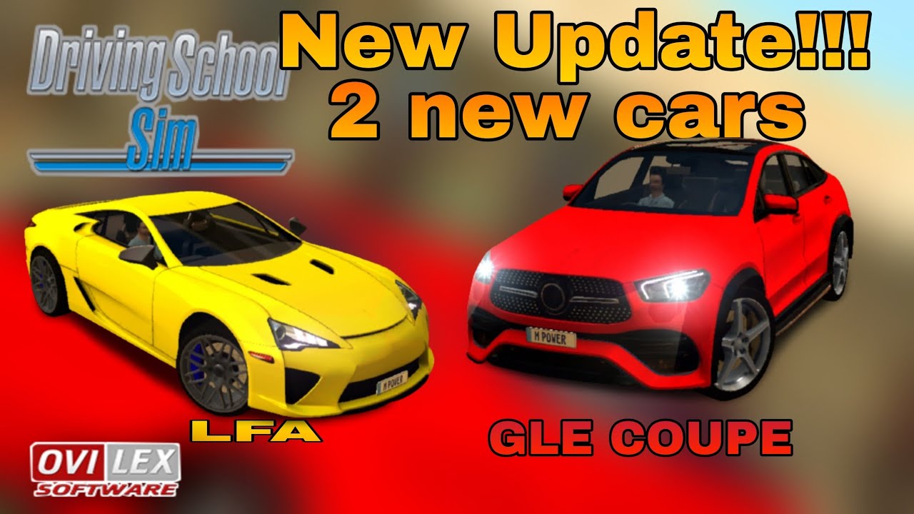 Driving School Sim Update | 2 New Cars & New music | Android & iOS - YouTube