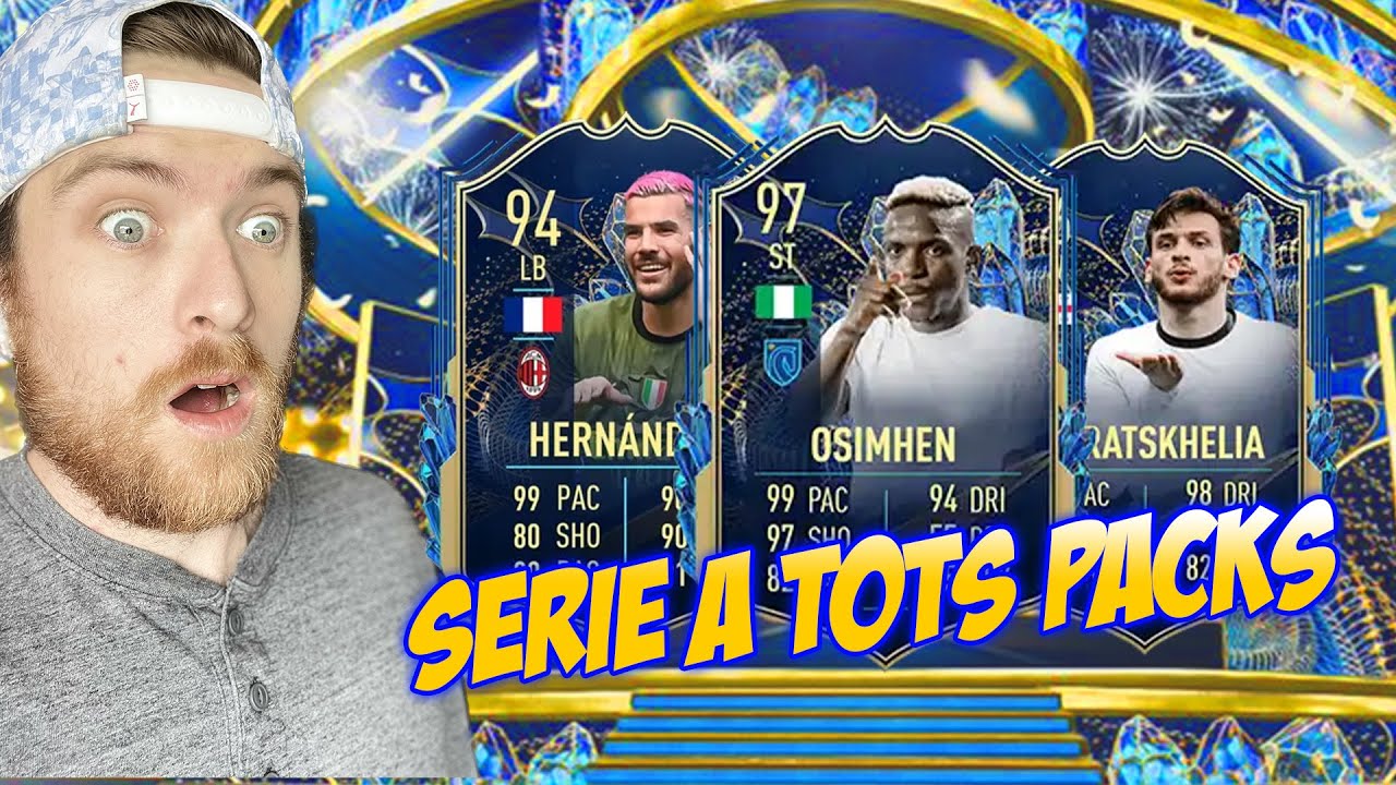 THE BEST GUARENTEED SERIE A TOTS PACKS😍 FIFA 23 Ultimate Team - YouTube