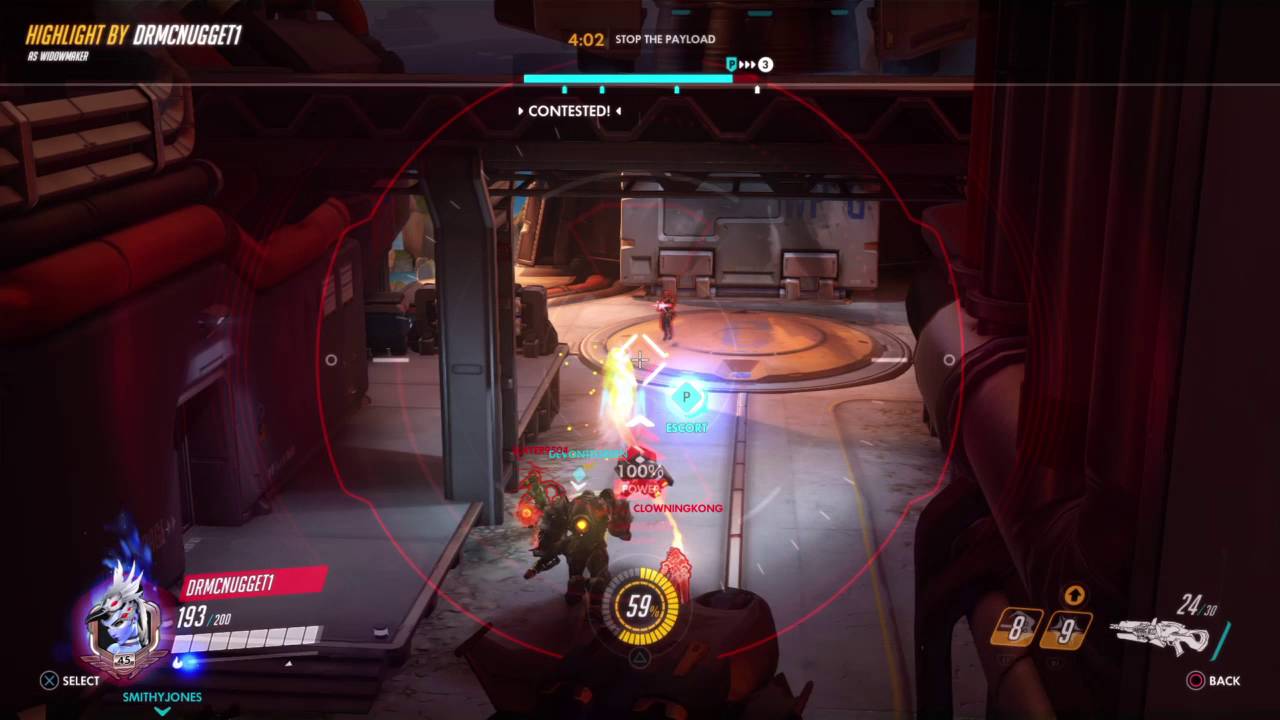 Overwatch: Widowmaker's sexy back - YouTube