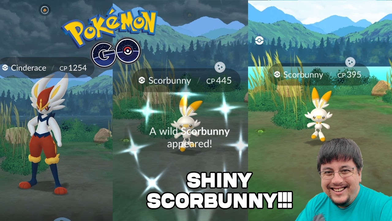 Shiny Scorbunny Community Day in Pokémon GO!!! - YouTube