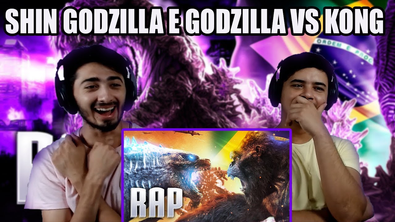REACT 2 em 1 Rap do Shin Godzilla & Rap do Godzilla vs Kong | PAPYRUS ...