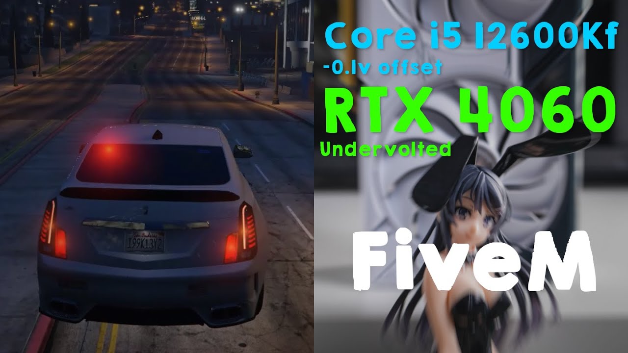 12600Kf + 4060 - FiveM: Impulse99 1080p Very High - YouTube