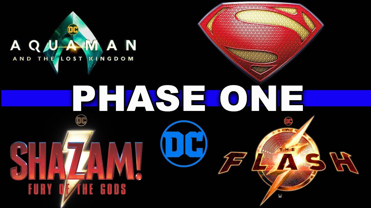 DC Studios 2023 Release Slate! Phase One UPDATE - YouTube