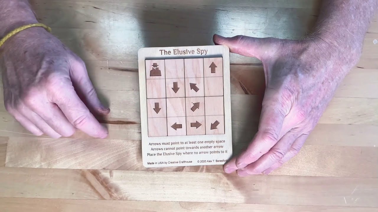 The Elusive Spy Puzzle - YouTube