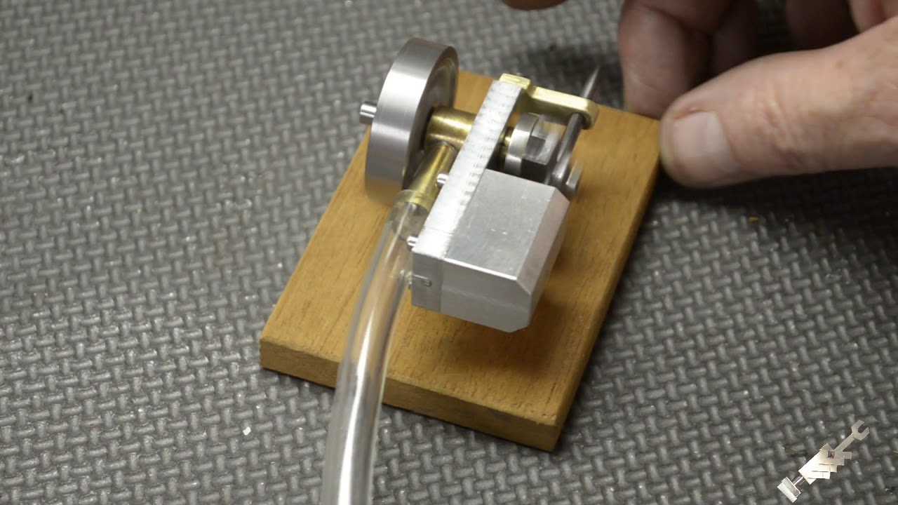 Assembling and running Elmer's #8 Scotty Engine - YouTube