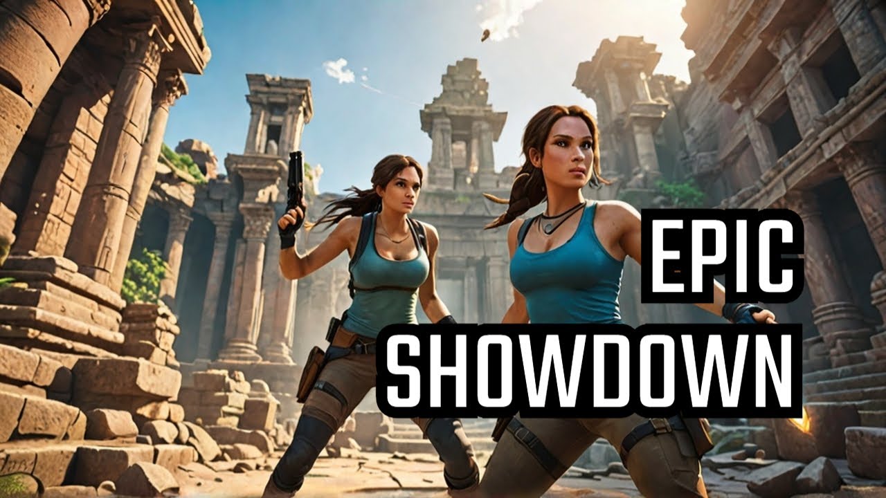 LARA VS TRINITY FORCE IN LOST CITY LIVE (RISE OF THE TOMB RAIDER) 2024 ...